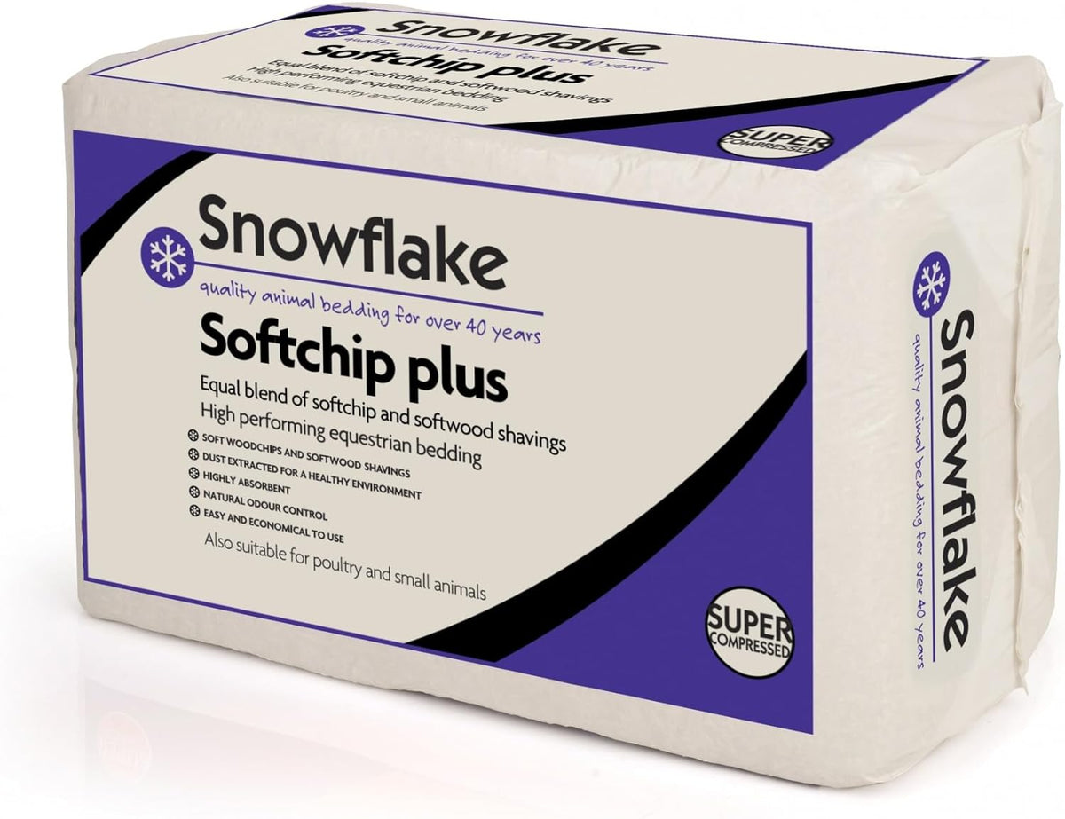 Snowflake SoftChip Plus Approx 17 KG – The Old Barn Shop