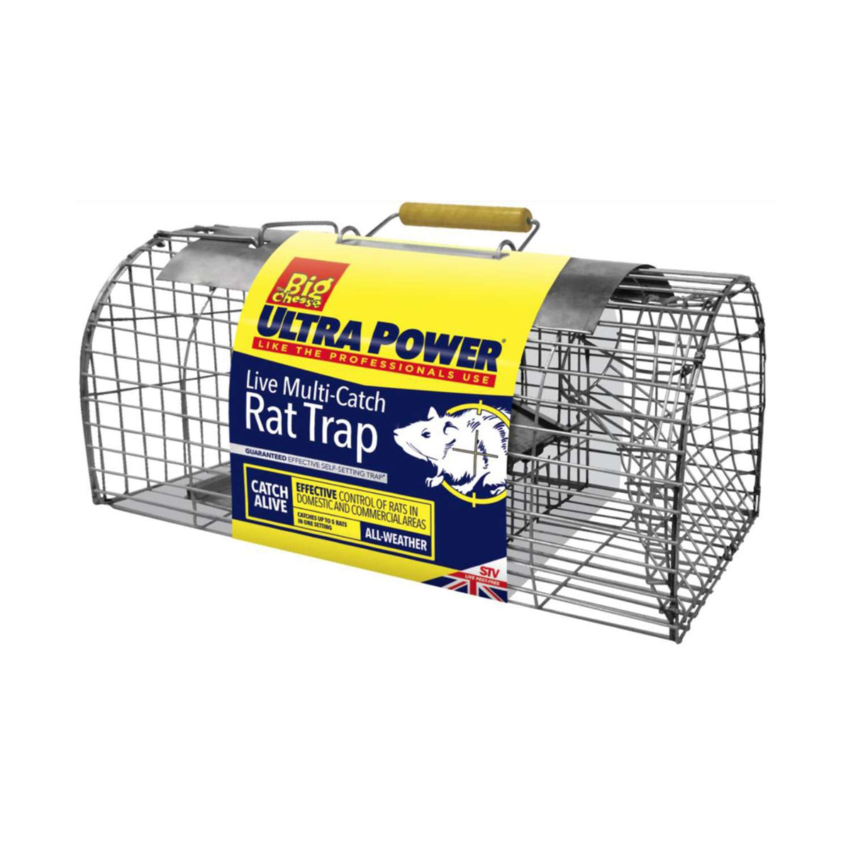 The Big Cheese Self Set Multi-Catch Rat Trap – The Old Barn Shop